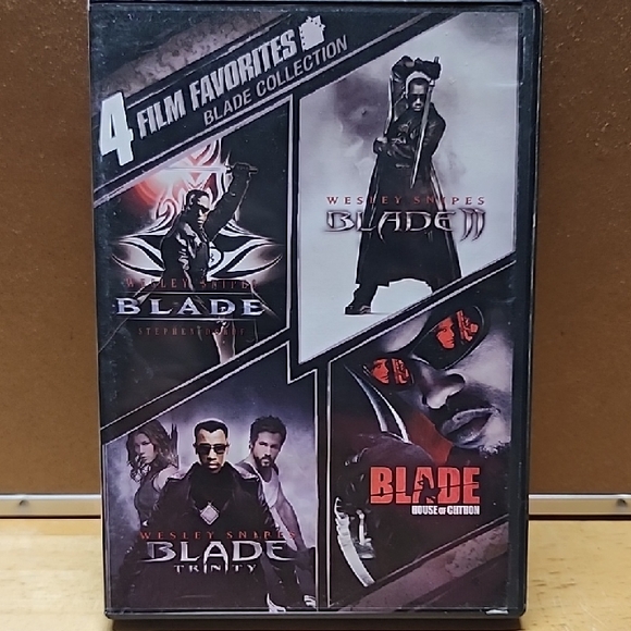 Media | Blade Collection Dvd Set Black | Poshmark